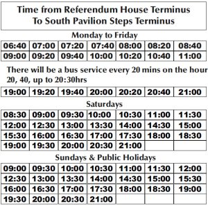 Route 3 | Gibraltar Bus Company